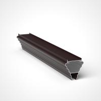 China Frosted Fabric Conservatory Aluminium Profiles Wood Finished Waterproof for sale