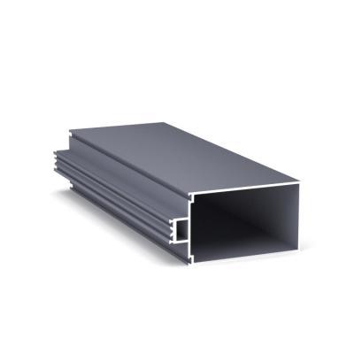 China 6063A 6060 rectangular Aluminum Extruded Profile Weather Resistant for sale
