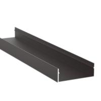 China 0.8mm 1.4mm Aluminium Door Profiles Anodized Interior Door Frame for sale