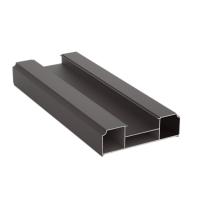 China 6061 Powder Coated Aluminium Extrusions Column Threading Aluminum Profile for sale