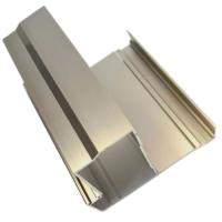 China Durable 6063 T5 Aluminium Door Profiles For Square Round Greenhouse for sale