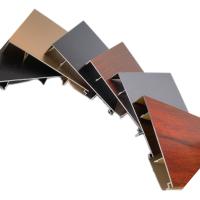 China T3 T8 Anodised Aluminium Profile For Glass Sliding Door Wardrobes Frame for sale
