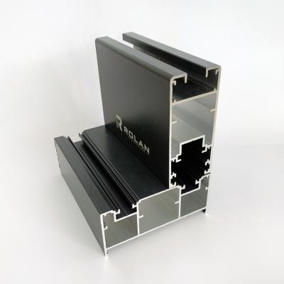 China T5 6061 Aluminum Extruded Profile Aluminium Glazing Profiles for sale