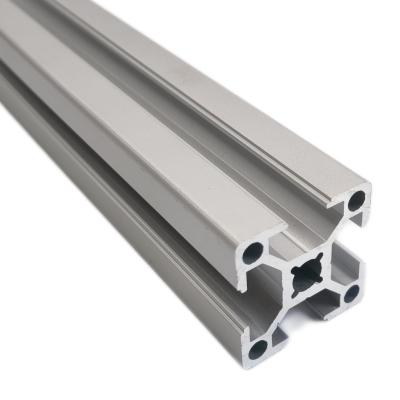 China 6060 Aluminum Extruded Profile 40x40 T Slot Anodised Aluminium Extrusions for sale