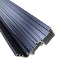 China Oval 6086 T6 Aluminium Folding Door Handrail Railing Spraying Surface for sale