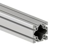China 6m 4040 Aluminium Extrusion Profile Powder Coated Aluminium Section for sale