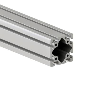 China 6m 4040 Aluminium Extrusion Profile Powder Coated Aluminium Section for sale