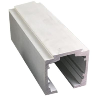 China T5 Lightweight Aluminum Square Tubing Powder Coating Recessed Linear Flanged for sale