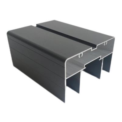 China T5 / T6 Powder Painted Aluminium Window Frame Profiles For Sliding Window for sale