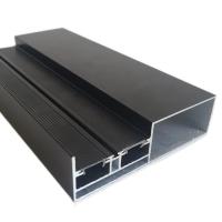China Powder Painted T6 Aluminium Sliding Window Profile Tensile Strength 205Mpa for sale