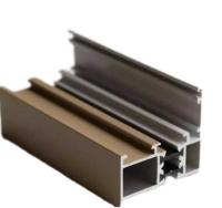 China Champagne Anodizing Aluminium Sliding Window Profile Sound Insulation for sale