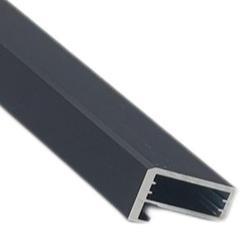 China Mill Finish Anodizing Aluminium Decorative Profiles For Wine Cabinet Frame for sale