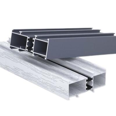 China T5 Aluminium Door Profiles White Powder Coating 0.8mm Thickness for sale