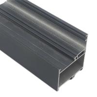 China Milling Aluminum Extrusion Profiles For Drained Window External for sale