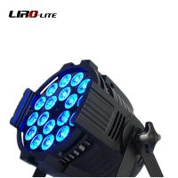 China 18x10W Rgbw 4in1 LED Par Lights Dj Light Show Equipment 6/10 Channels for sale