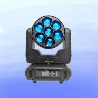 China Bee Eye 7*40W Rgbw 4in1 Dmx 512 LED Wash Moving Head Light Dj Disco With Zoom for sale