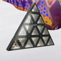 China DMX RGBW Triangle Led Matrix 16x30W 576*0.3W RGB Background Triangle Effect Lights for sale