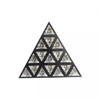 China DMX RGBW Triangle Led Matrix 16x30W 576*0.3W RGB Background Triangle Effect Lights for sale