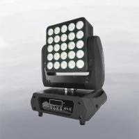 China 25*12w RGBW 4in1 LED Beam Wash Unlimited LED Matrix Moving Head 5x5 for sale