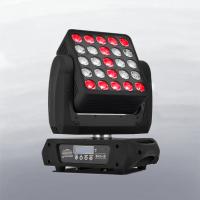 China 25*12w RGBW 4in1 LED Beam Wash Unlimited LED Matrix Moving Head 5x5 for sale