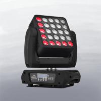 China 25*12w RGBW 4in1 LED Beam Wash Unlimited LED Matrix Moving Head 5x5 for sale