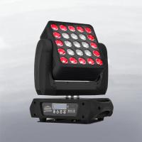 China 25*12w RGBW 4in1 LED Beam Wash Unlimited LED Matrix Moving Head 5x5 for sale