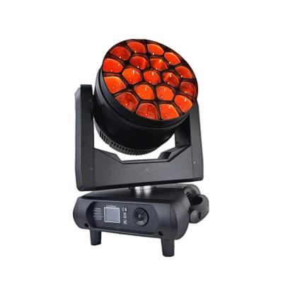 China 19X40W Zoom Wash Stage Wash Lighting Moving Head Bee Eye For Dj Disco Bar for sale