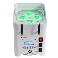 China 4X18W 6In1 Battery Powered Uplighting Par LED Waterproof IP22 for sale