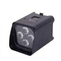 China 4pcs 18w RGBWA-UV 6IN1 Battery Operated Uplighting Mobile WIFI APP IR Control for sale
