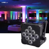 China Rechargeable Battery LED Uplighters Waterproof LED Par Can 9*18W 15W 12W 10W for sale