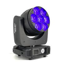 China Moving Head Zoom Wash LED 7*40W RGBW 4in1 For Club Bar Wedding Events​ for sale