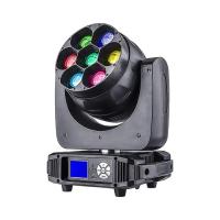 China LED Wash Zoom Moving Head 7x40W RGBW 4in1 Big Zoom 6 To 70 Degree for sale