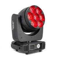 China LED Wash Zoom Moving Head 7x40W RGBW 4in1 Big Zoom 6 To 70 Degree for sale