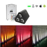 China Rgbaw UV 3x18w Battery Operated Uplighting LED Par Can 6ch/10ch for sale