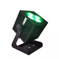 China Wireless Battery Powered LED Uplights Waterproof Led Par 4*18W RGBWAUV For Event Wedding for sale