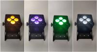 China Wireless Battery Powered LED Uplights Waterproof Led Par 4*18W RGBWAUV For Event Wedding for sale