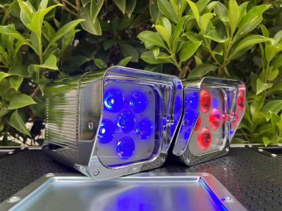 China 4*18W RGBWA UV 6in1 Battery Operated Uplighting Battery Par Can for sale