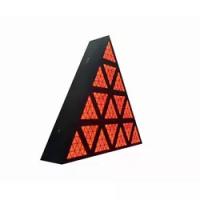 China 16*30W Retro LED Triangle Light For Banquet Hall Wedding Celebration for sale