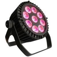 China 9*12W RGBW 4in1 Flat Par LED Lights Wedding Event Light 60000 Hours for sale