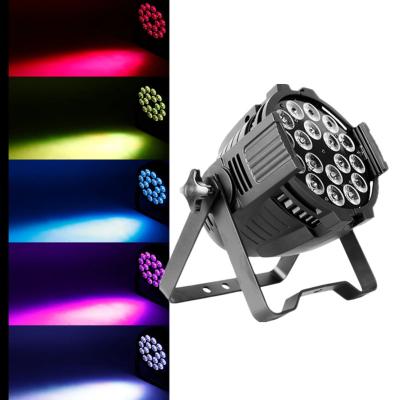China 18x10W Rgbw 4in1 LED Par Lights Dj Light Show Equipment 6/10 Channels for sale