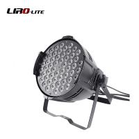 China DMX512 LED Par Lights 54x3w RGBW Sound Activated Control LED Plastic Flat Par Light 54 for sale