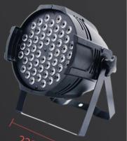 China RGBW LED Par Lights 4in1 54pcs 3W Projection Distance 8m For Disco Wedding Club for sale