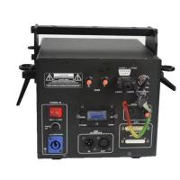 China 1.5W RGB Animation Laser Light 3D Laser Projector 30 Kpps For Dj Disco Lazer for sale