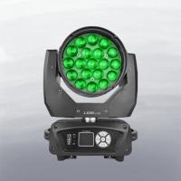 China 19*15W RGBW Stage Wash Lighting LED Moving Head Zoom 16/24 Channels for sale