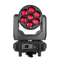 China 7*40W RGBW 4 In 1 Big Bee Eye Beam LED Moving Head Stage Wash Zoom Lighting With CTO for sale