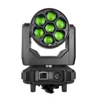 China 7*40W RGBW 4 In 1 Big Bee Eye Beam LED Moving Head Stage Wash Zoom Lighting With CTO for sale