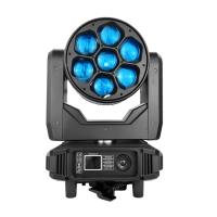 China 7*40W RGBW 4 In 1 Big Bee Eye Beam LED Moving Head Stage Wash Zoom Lighting With CTO for sale
