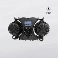 China Stage Lighting Ip65 2 Eyes RGBW Blinders 200w RGBW Cob Light Warm White/Cool White Led Par Lights for sale