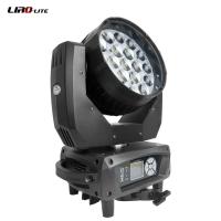 China Wash 19*15 Rgbw 4 In 1 Mac Aura Moving Head Rgb/Remote Control Dmx Zoom Wash Stage Light for sale