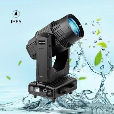 China Outdoor Beam Moving Head Light IP65 400w Wedding Stage Sky Beam Waterproof Dmx Lighting for sale